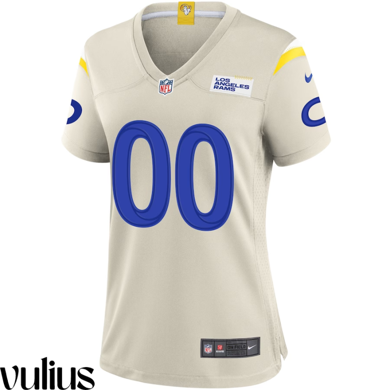 Custom Rams Jersey, Bone Woman's, Road Game Custom Jersey - Vulius ...